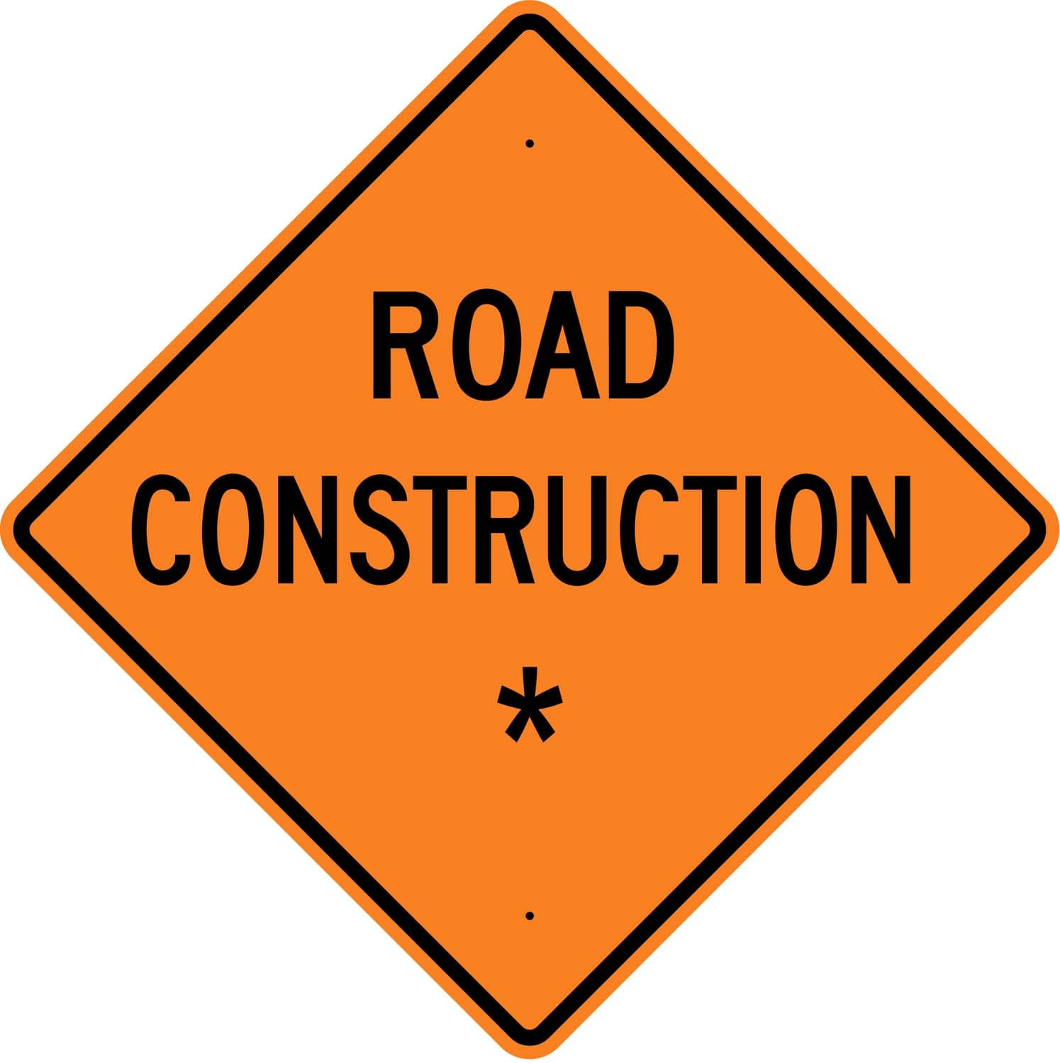 Road Construction Custom Sign (W20-1) | Cheap Street Signs